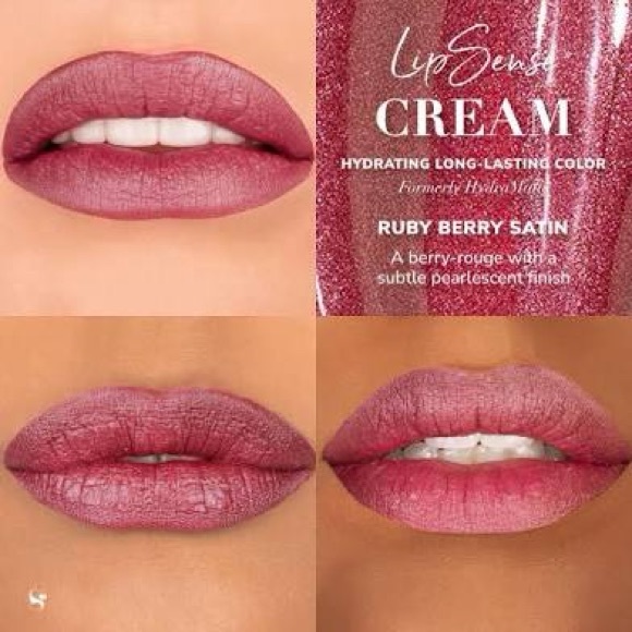 SeneGence | Makeup | Brand New Anti Aging Long Lasting One Step Ruby Berry Satin Lipsense Lip ...